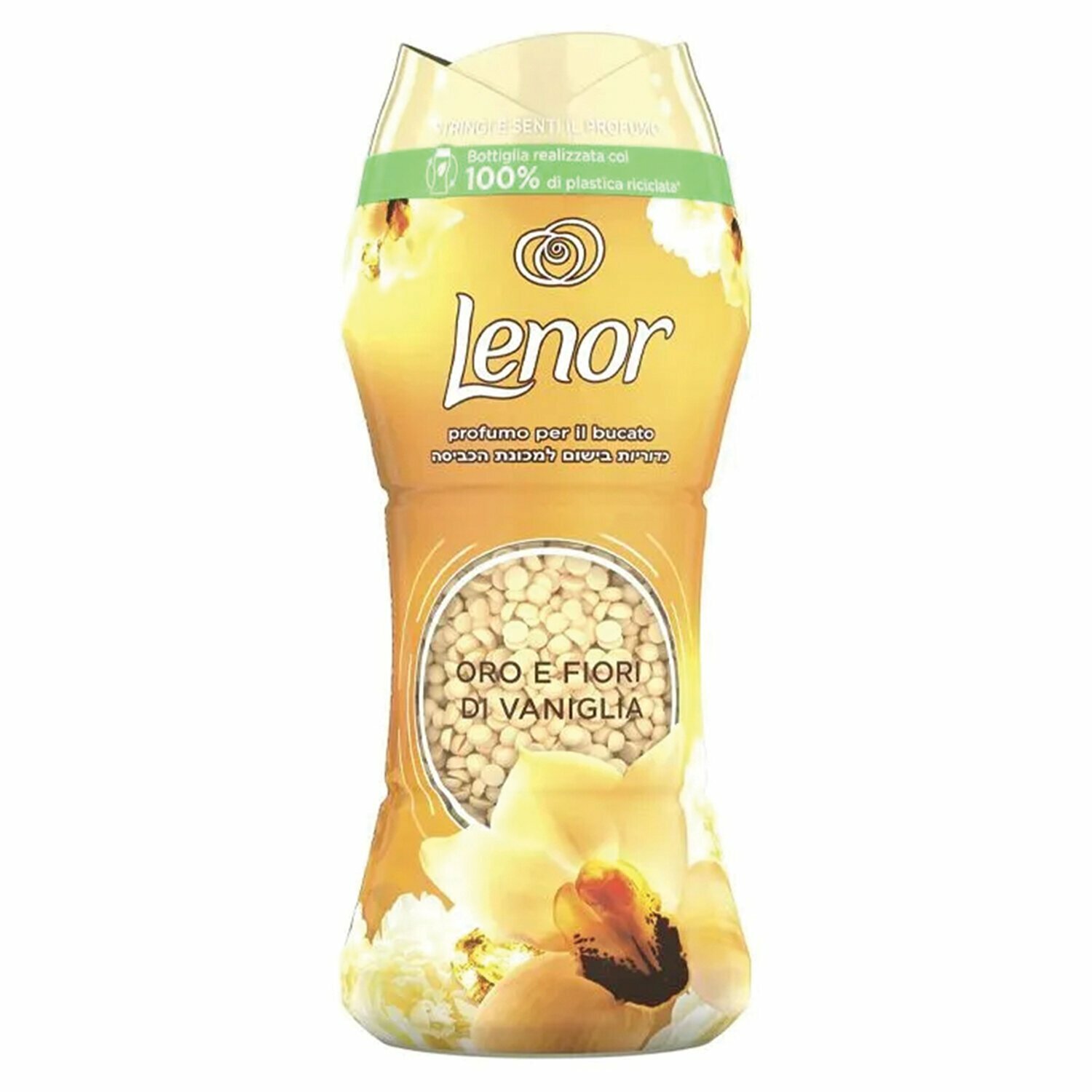 Кондиционер для белья в гранулах, 195 г, LENOR "Oro E Fiori Di Vaniglia", ваниль и орхидея