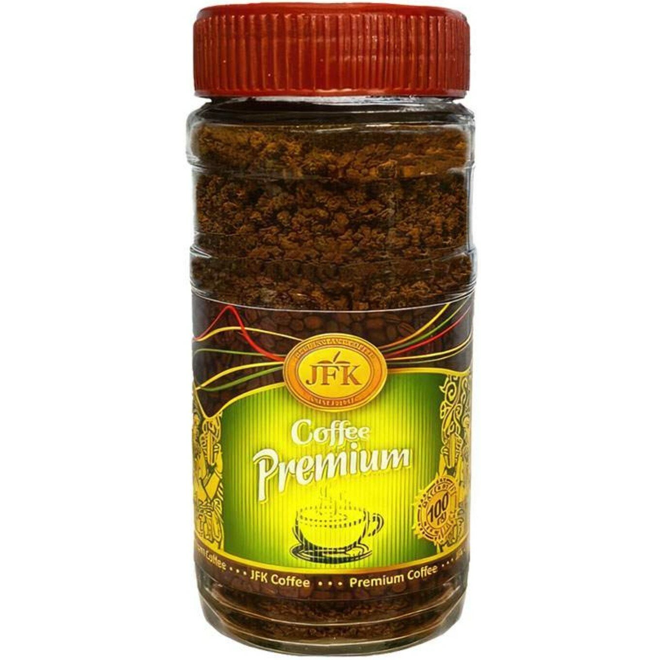 JFK Кофе растворимый Гранулированный Indian Instant Coffee Exclusive Granulated 100 гр.