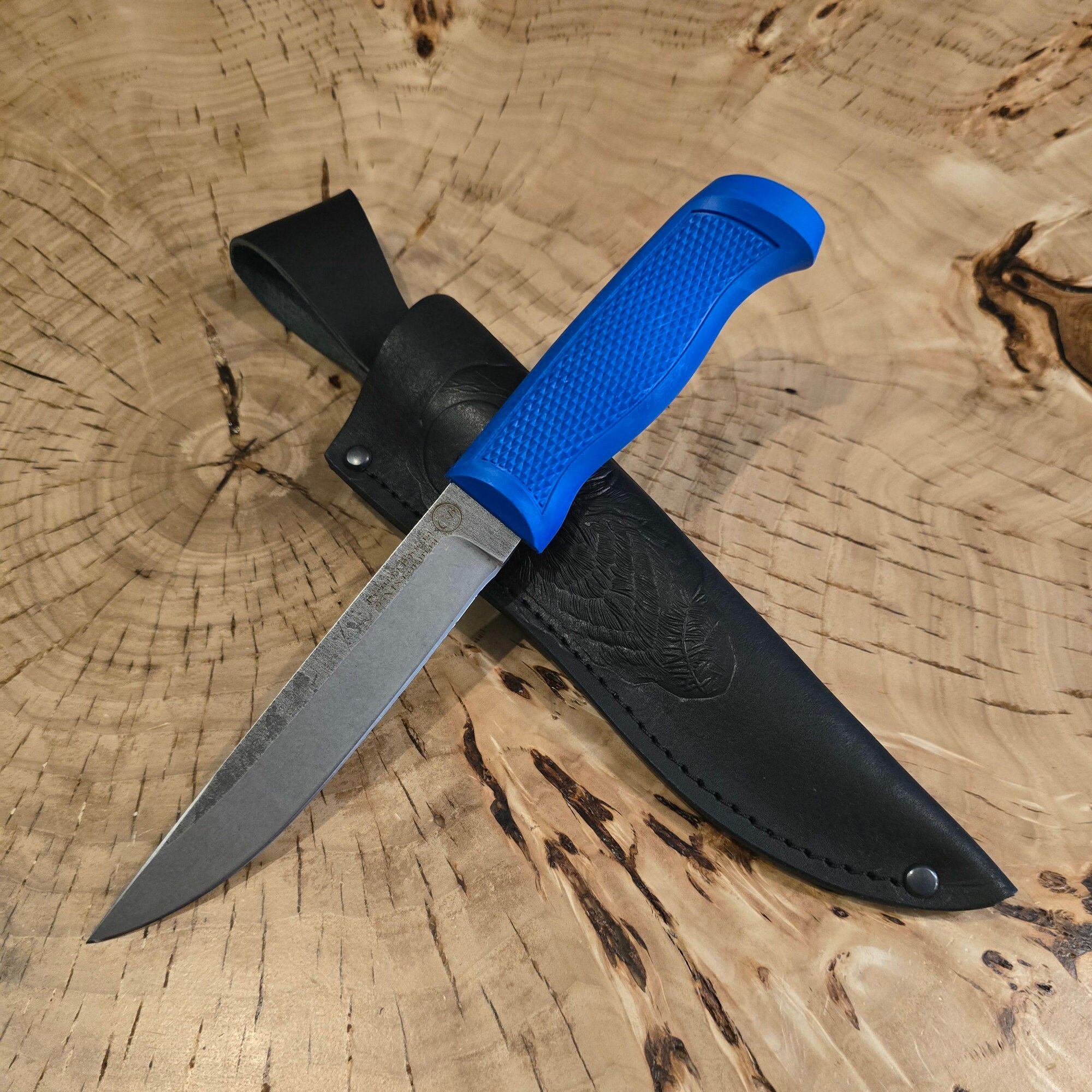 Нож Калмык, сталь 95Х18, рукоять эластрон, СВ-Клинок