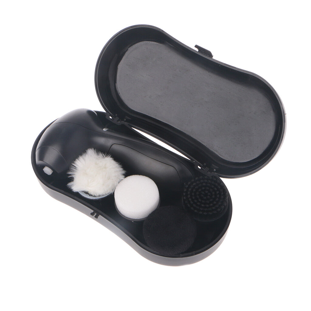 Ручная Автоматическая Электрическая Щетка Для Обуви Shine Polisher с Батарейным Питанием 5AA