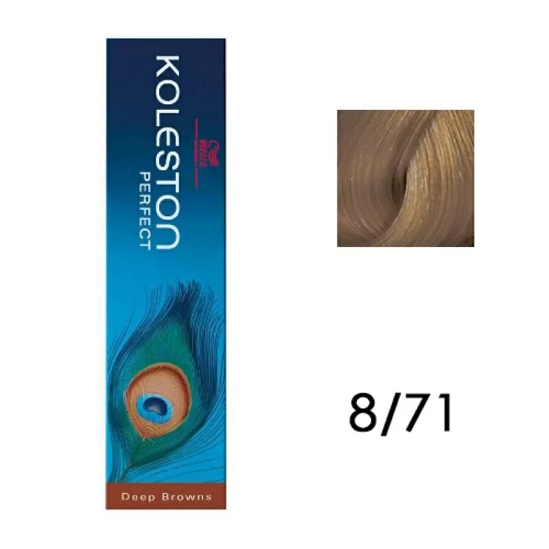 WELLA Koleston perfect 8/71 8/71 Стойкая крем краска Koleston 60мл