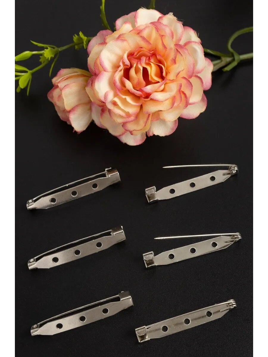 Заготовка для брошек 4см (25шт)