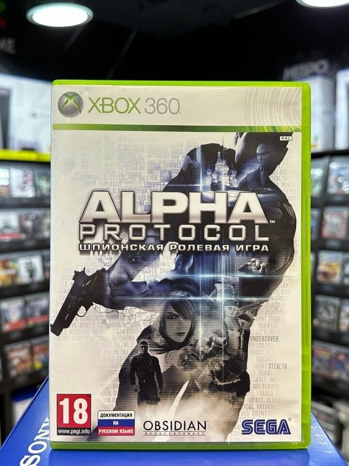 Игра Alpha Protocol (Xbox 360) (Box)