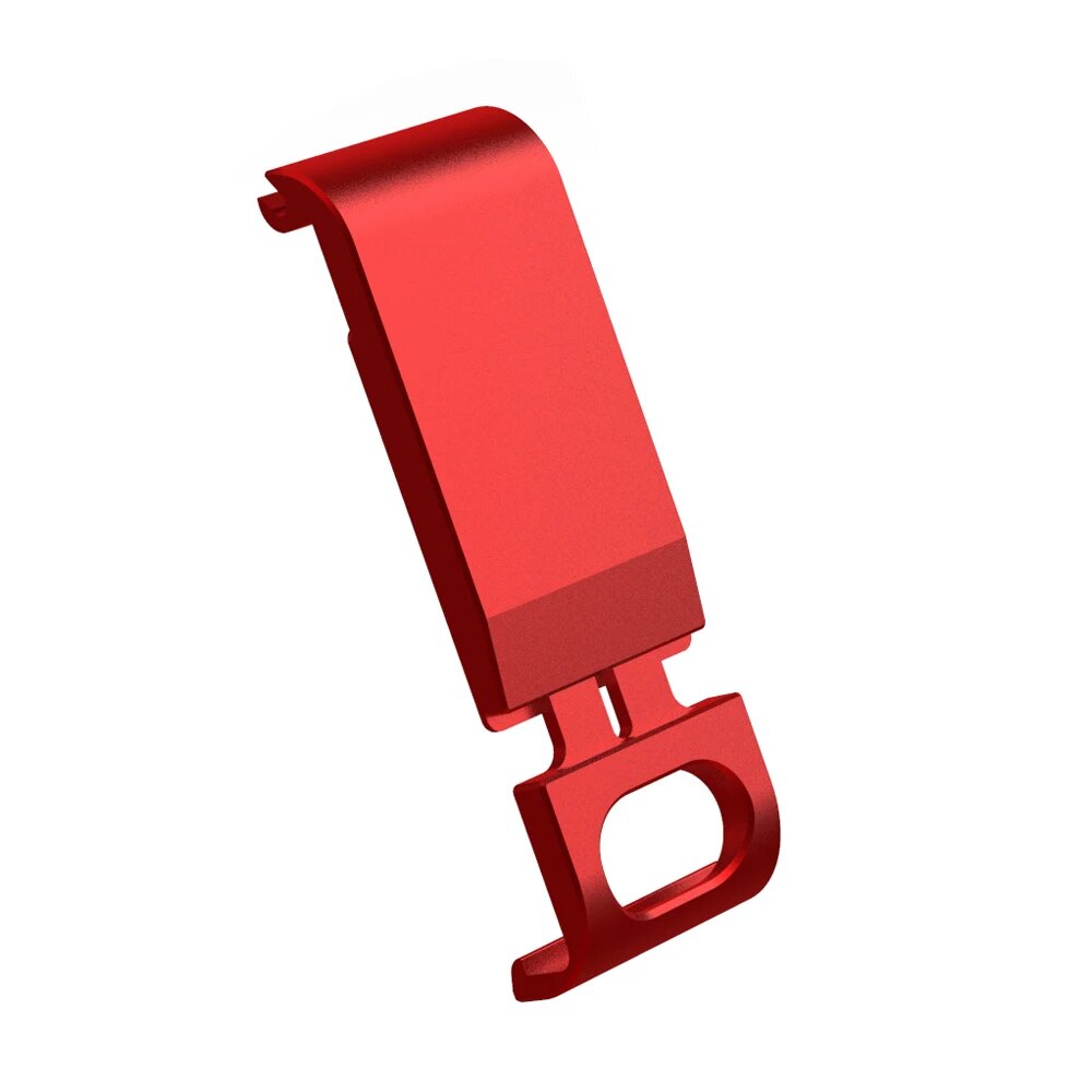 Аксессуары PULUZ для Go Pro, металлический боковой интерфейс, откидная крышка аккумулятора для GoPro HERO13/HERO12/11/10, черная Съемная батарея