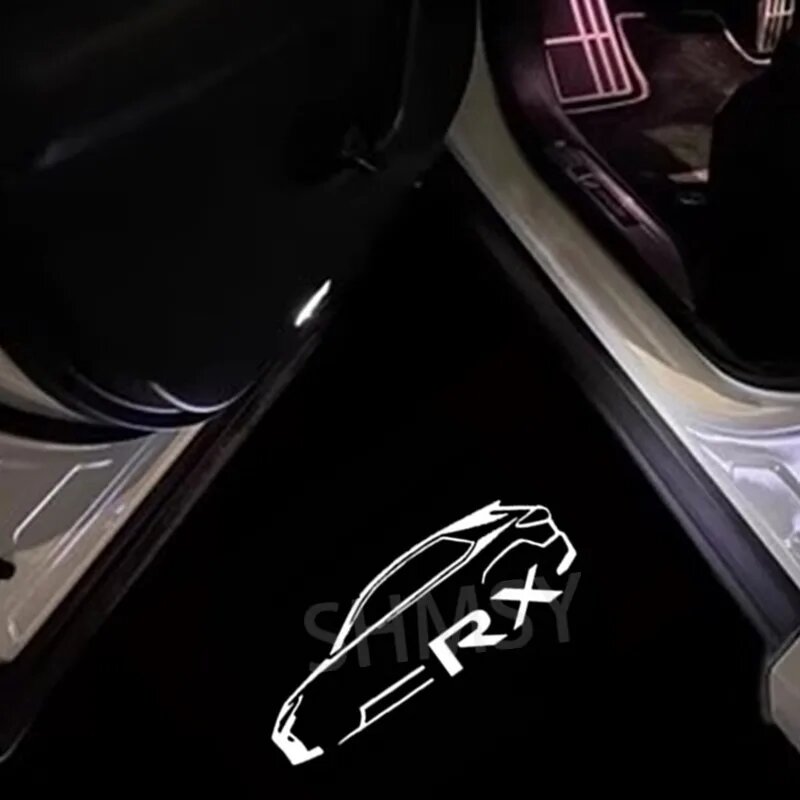 Светодиодный проектор дверей автомобиля, приветственные теневые огни, аксессуары для Lexus RX 300 330 350 400 450 2007-2024 (без подходит для RX350 2014 г.)