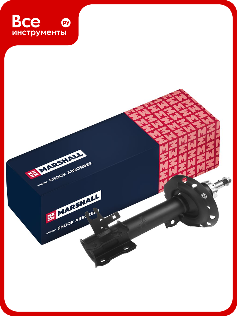Амортизатор, Opel, газовый передний левый Opel Astra H 04-/Zafira II B 05- MARSHALL M8010801, Применимость