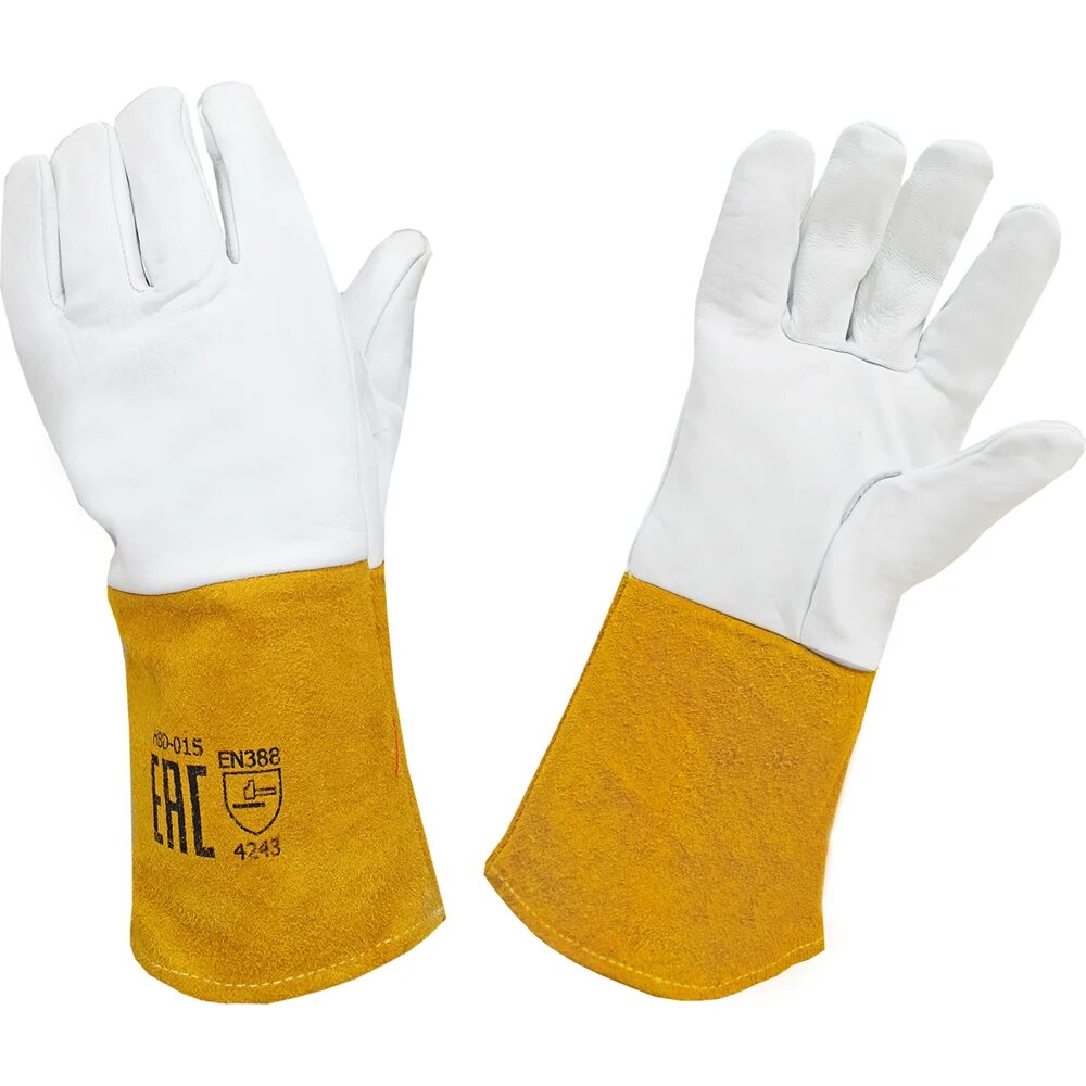 Оберон Краги сварщика спилковые пятипалые ARGO HBD-015