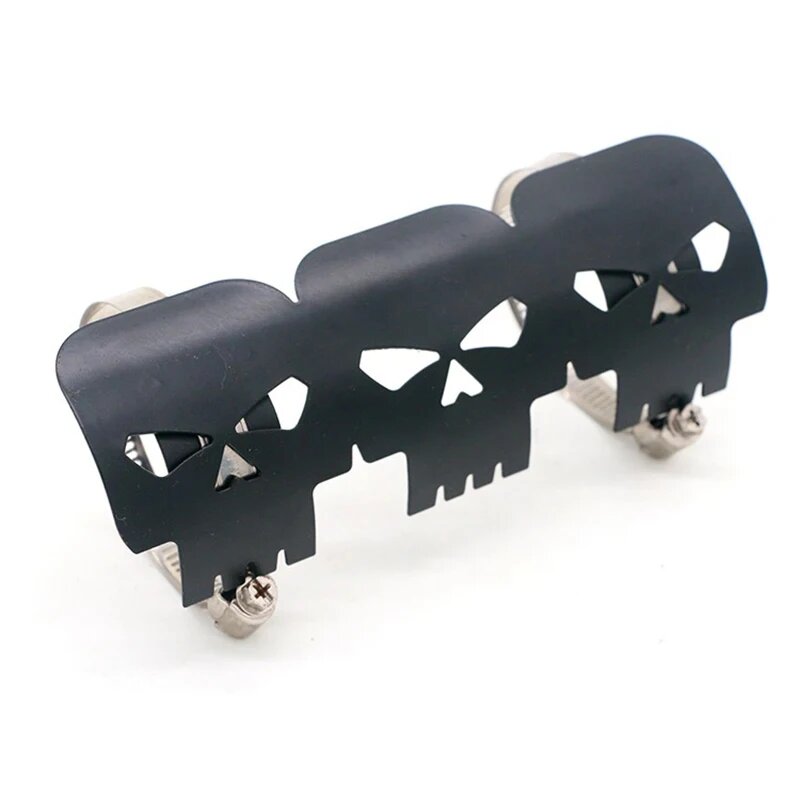 Защитный Термозащитный Экран Для Глушителя Выхлопной Трубы Мотоцикла (универсальный, Черный, black