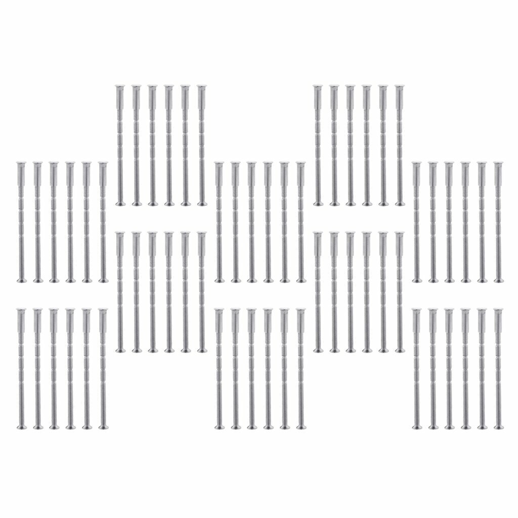 Надежные болты для дверных ручек из углеродистой стали, серебряные винты для дверных ручек с рукавами