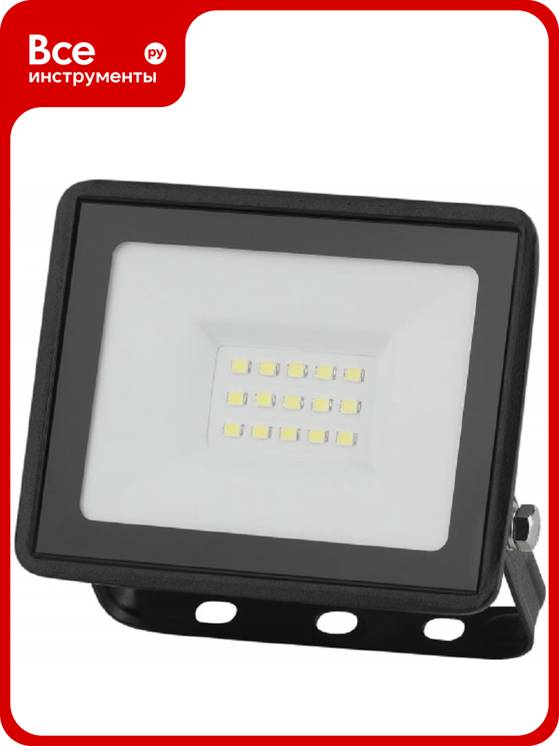 Светодиодный уличный прожектор ЭРА LPR-023-0-40K-020 20Вт 4000K 1600Лм 103х99х23,5 Б0052030