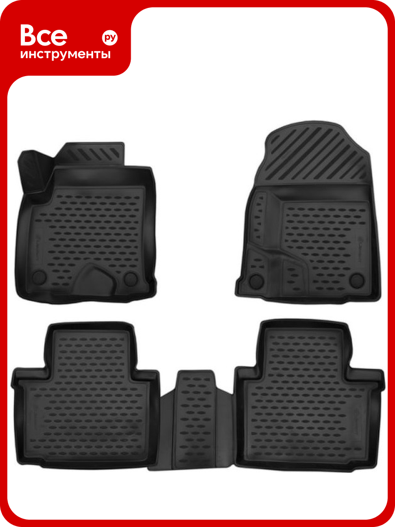 Коврики в салон Element Haval H2, 09/2014-, 3D, 4 шт. ЕLEMENT3D9901210k