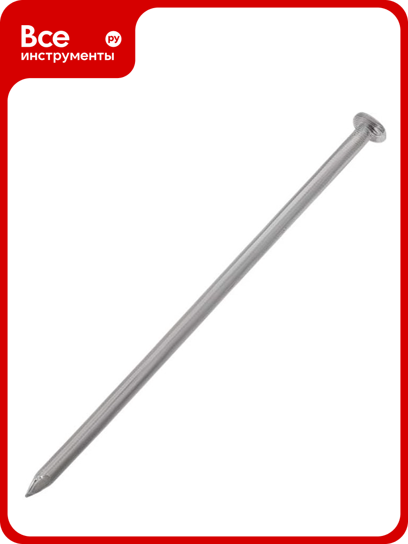 Строительные гвозди Gigant без покрытия 3,0x80 мм, 25 кг (примерно 5700 шт), различных строительных задач