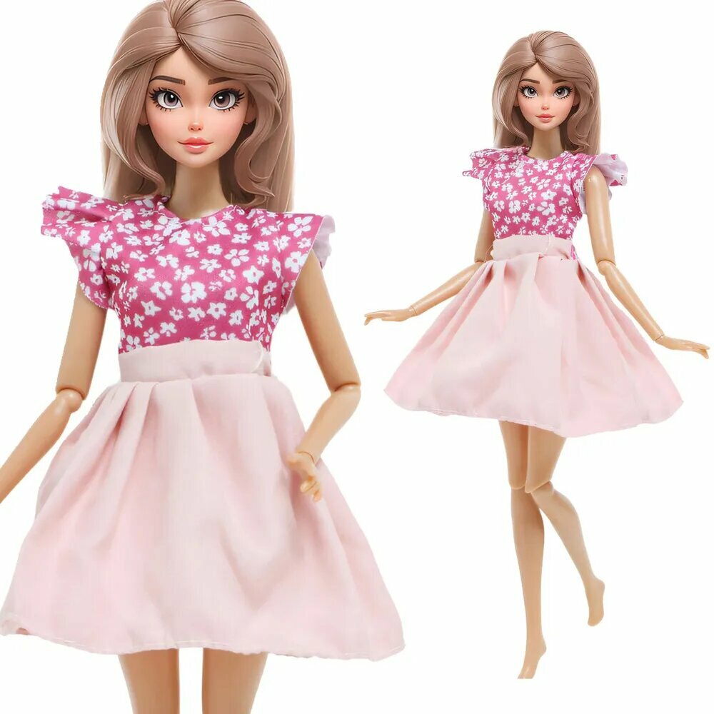 Набор одежды для куклы барби, модные Классическая одежда для кукол 29-30см аксессуары платья