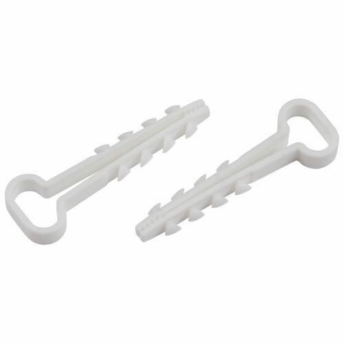 Дюбель-хомут 5-10мм для плоского кабеля NO-224-563 бел. (уп.10шт) Эра Б0066250