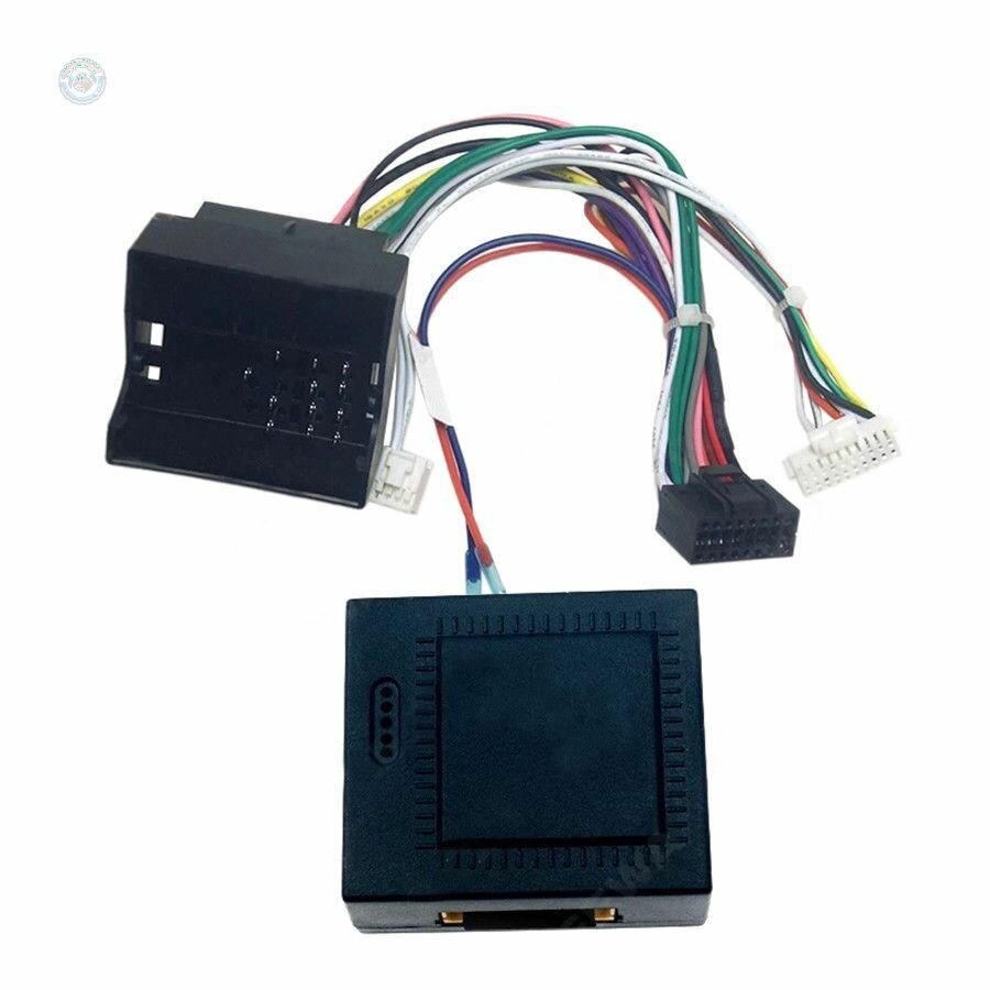 Автомобильный адаптер Canbus 16PIN для магнитолы Android в Ford Mondeo, Focus 07-11, C-MAX жгут проводов с коробкой для подключения
