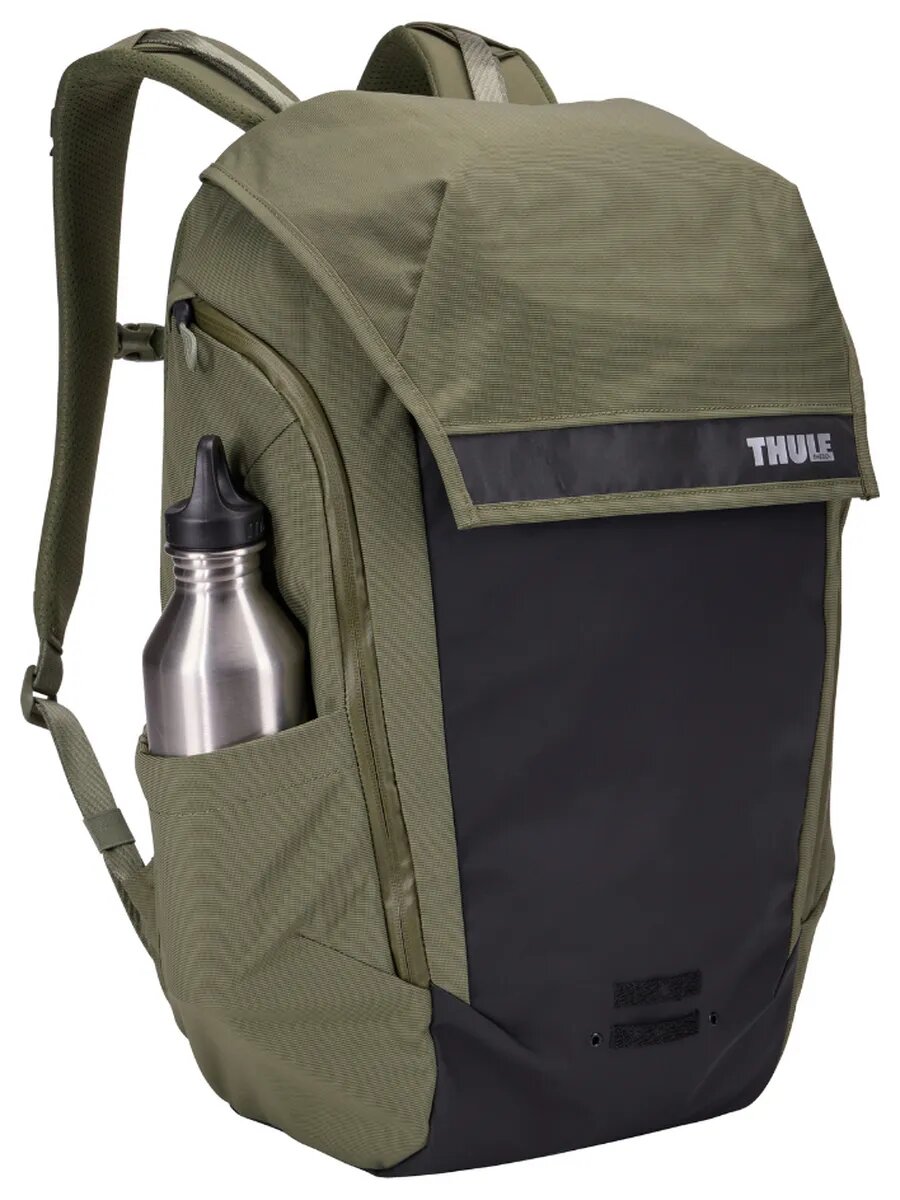 Рюкзак для велосипеда Thule Paramount Commuter Backpack, 28л, зеленый, для ноутбука 16", крепление для шлема