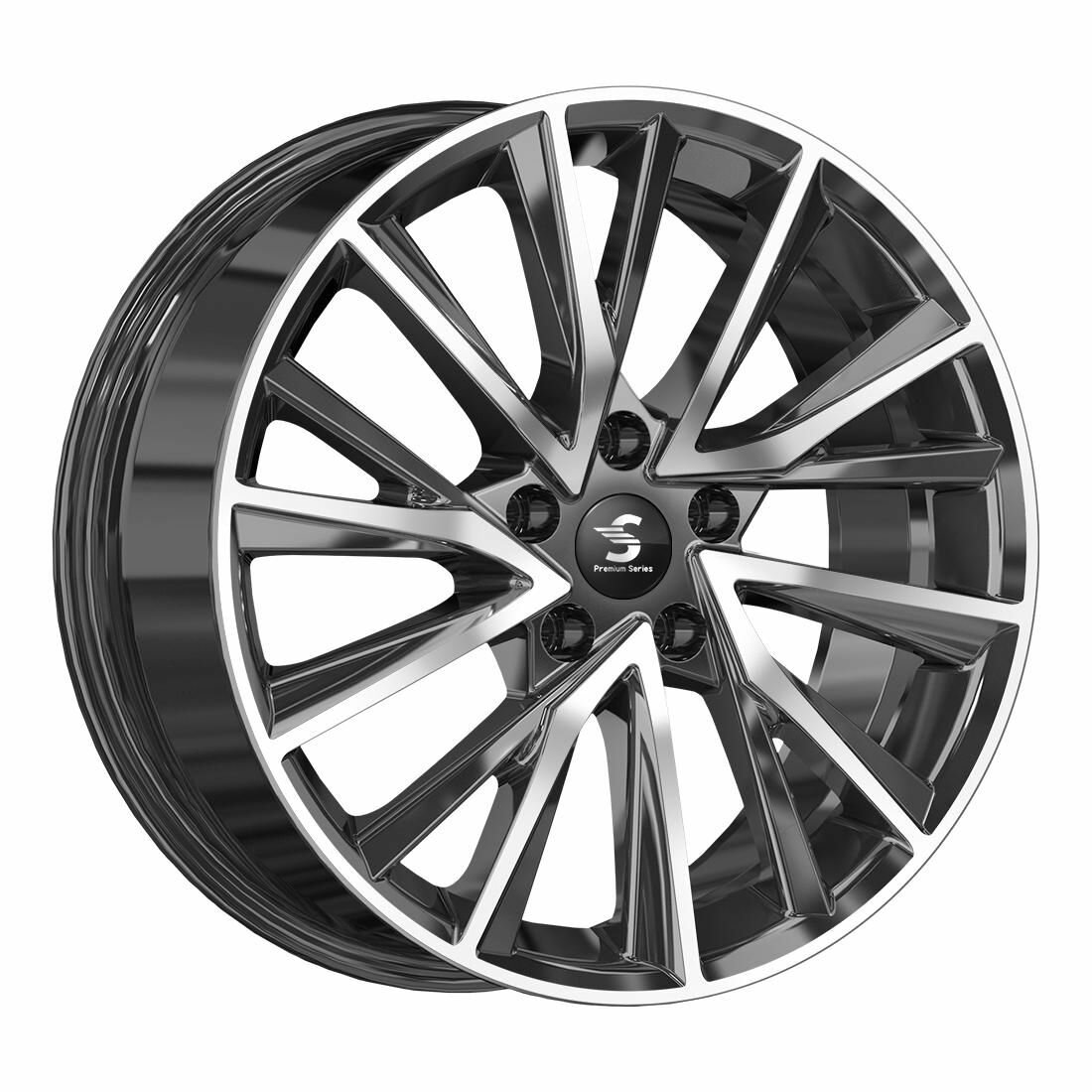 Диск литой СКАД Premium КР010 (18Xceed) 7,5\R18 5*114,3 ET45 d67,1 Diamond Black Gris [82151]