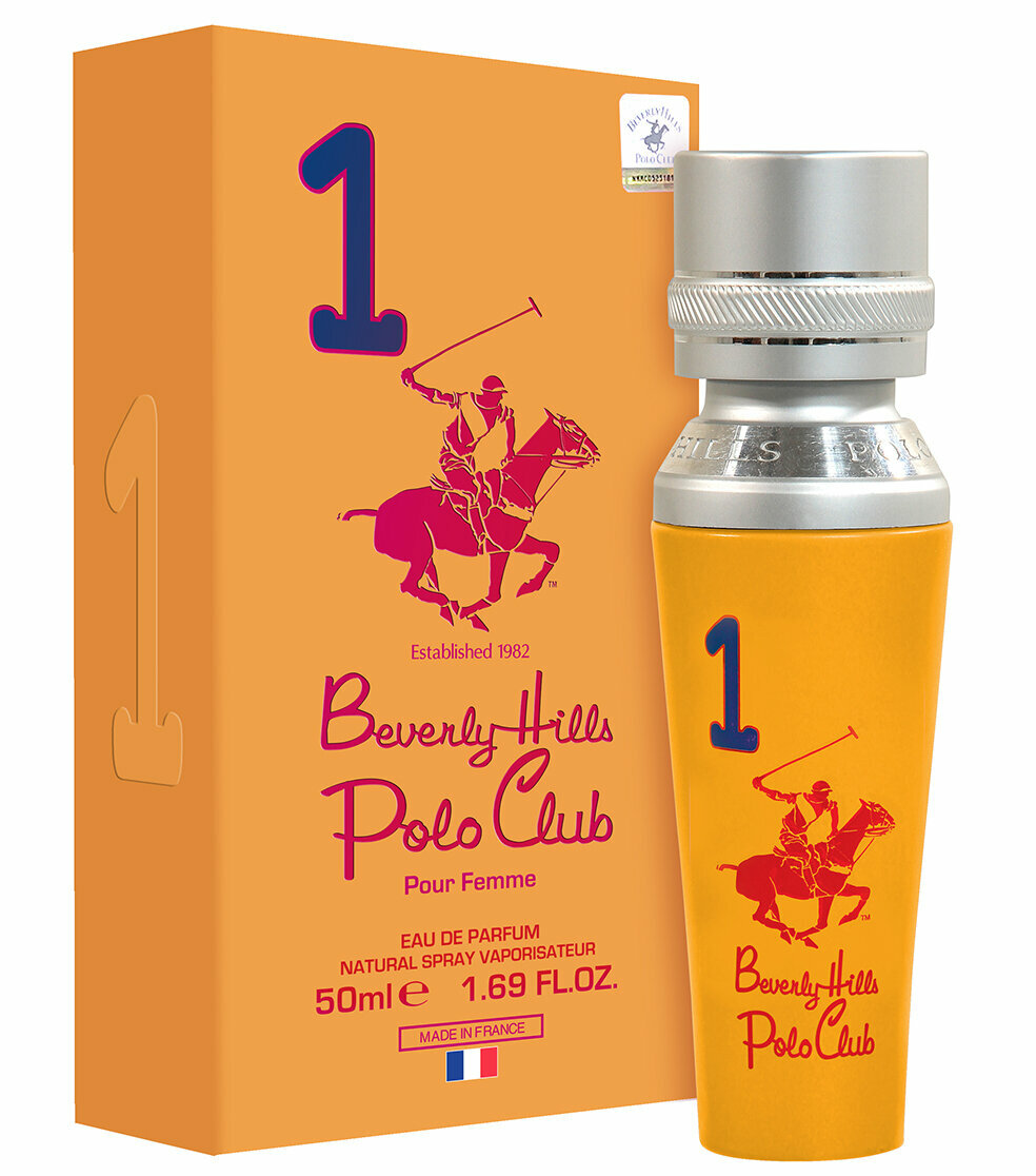 Beverly Hills Polo Club Sports Women 1 Парфюмерная вода жен, 50 мл