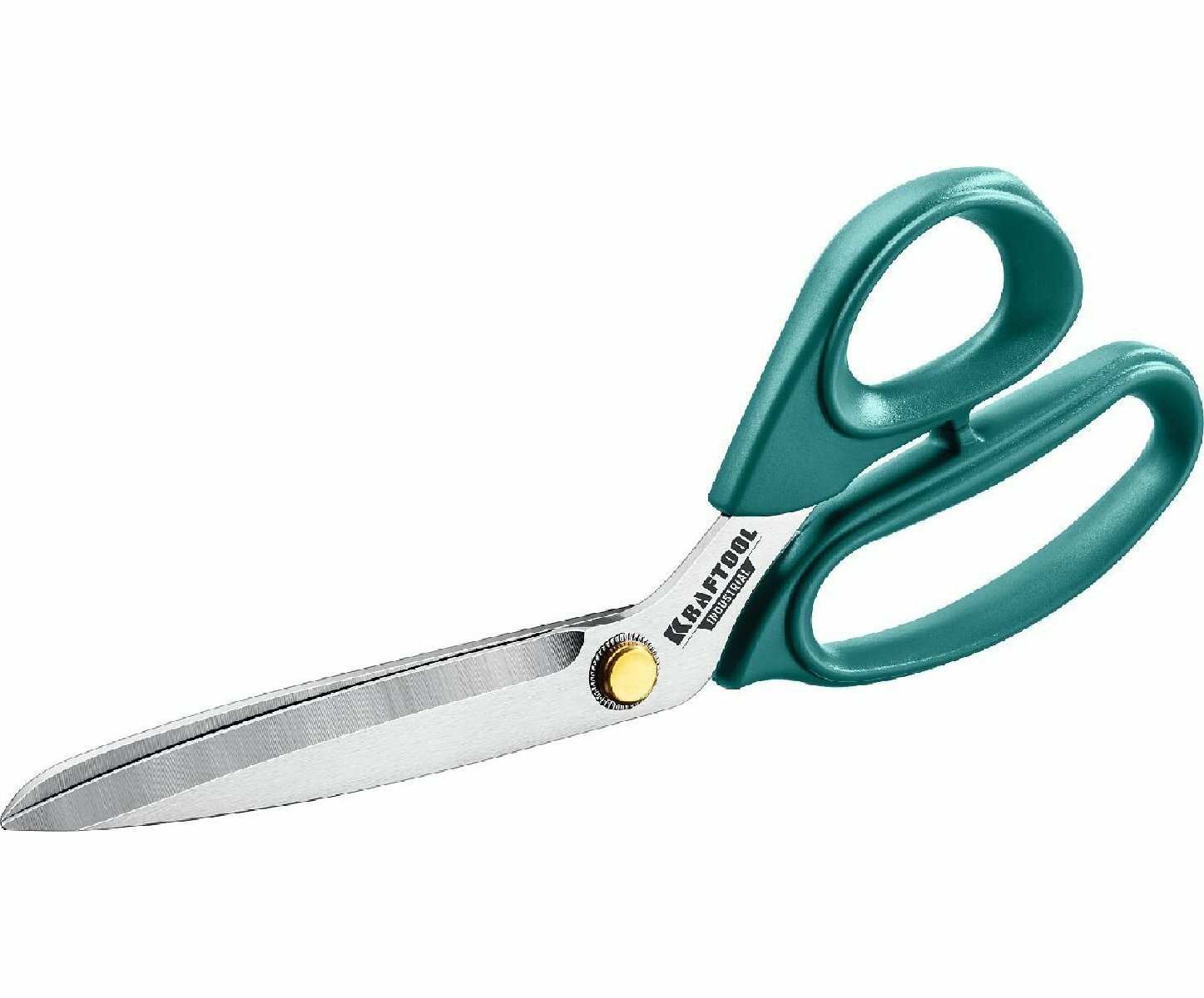 Универсальные технические ножницы KRAFTOOL 254 мм для резки пластика 2 мм резины 5 мм кожи 5 мм алюминиевого медного провода 2 5 мм многожильного провода 3 мм электрического кабеля 5 5 мм