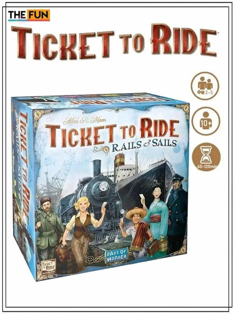 New Ticket To Ride Настольная Игра Стратегия, Кастомизированная Версия На Английском Языке