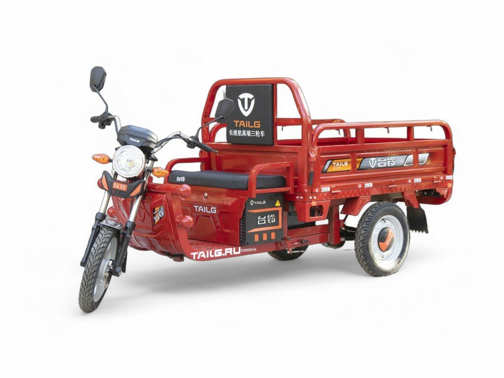 Электротрицикл "TL800", с АКБ, бесщеточный двигатель 1500 Вт, скорость до 40 км/ч, 2 места