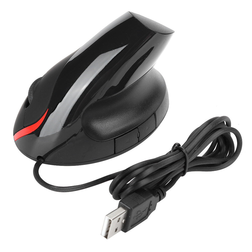 Оптическая вертикальная эргономичная перезаряжаемая USB -приемник ABS WIRDENT MASE JSY -12