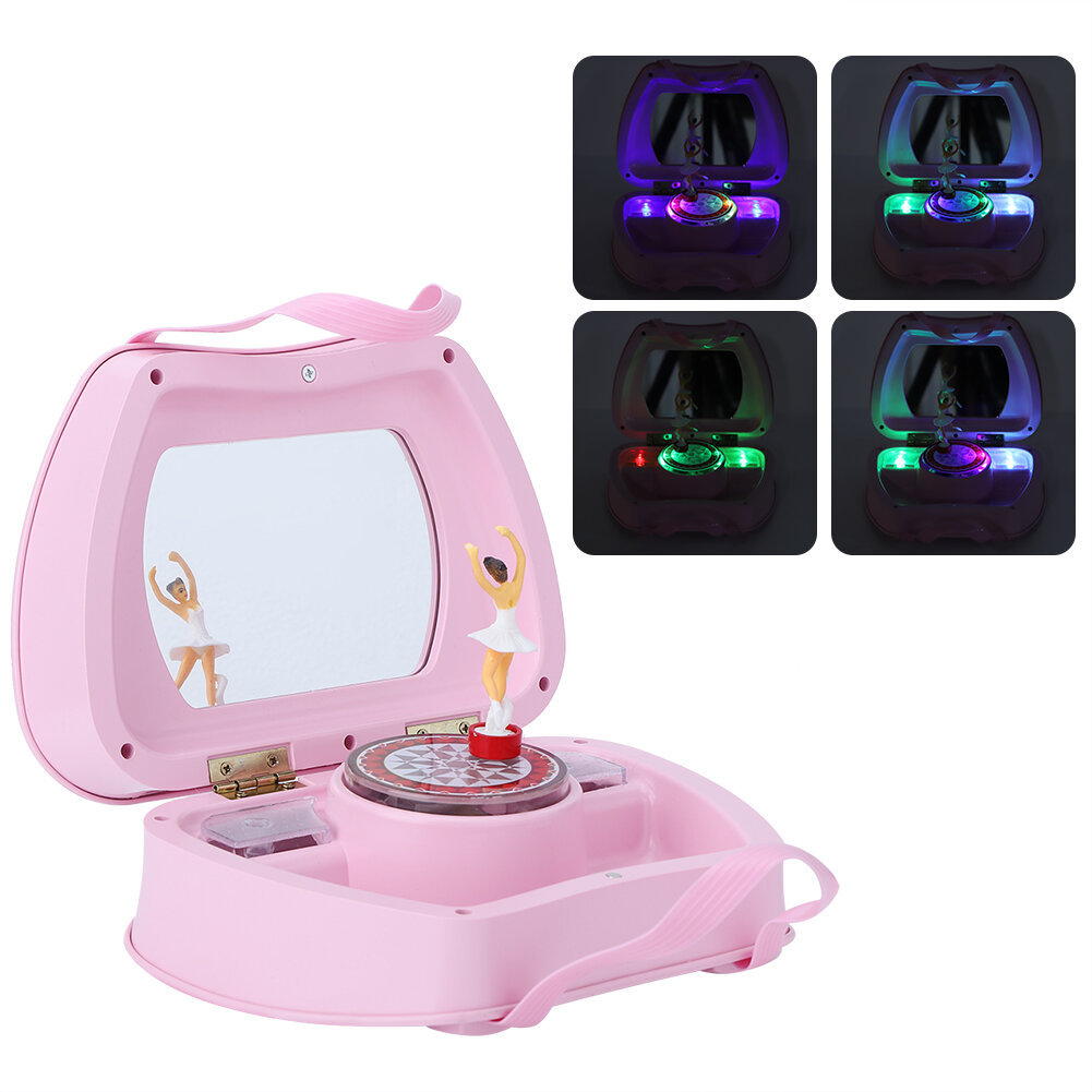 Сумочка музыкальная шкатулка игрушка музыкальная шкатулка для хранения ювелирных изделий с танцующей девушкой подарок украшение для дома