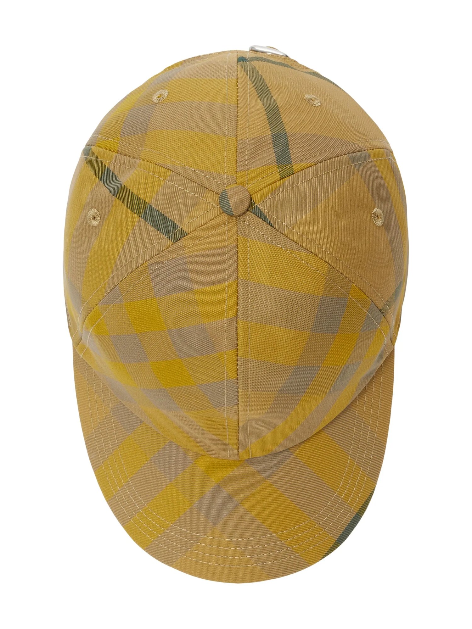 Шапка BURBERRY для девочек, размер S, ochre yellow — фото 1