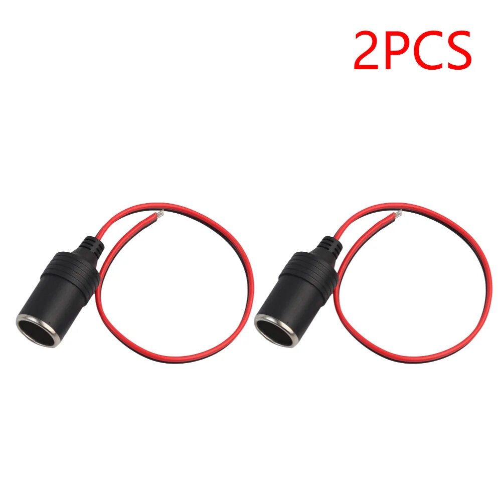 1-5 шт, 12 В, 10 А, макс. 120 Вт, автомобильный разветвитель прикуривателя, адаптер питания, зарядное устройство, кабель, гнездовой разъем, адаптер, кабель, предохранитель переменного тока, 2PCS