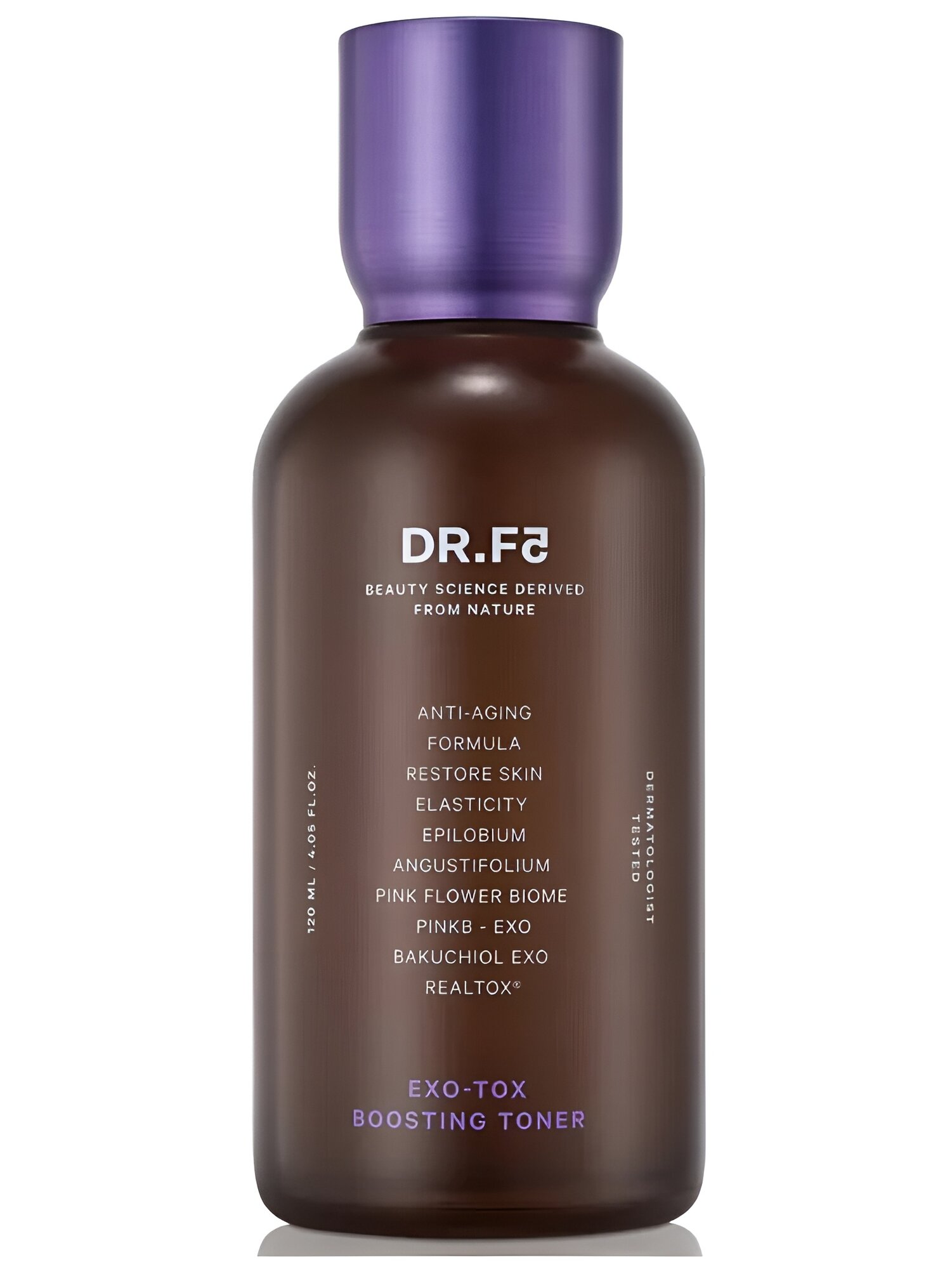 Тонер DR. F5 "EXO-TOX", с бакучиолом, уплотняющий, для всех типов кожи, 120 мл