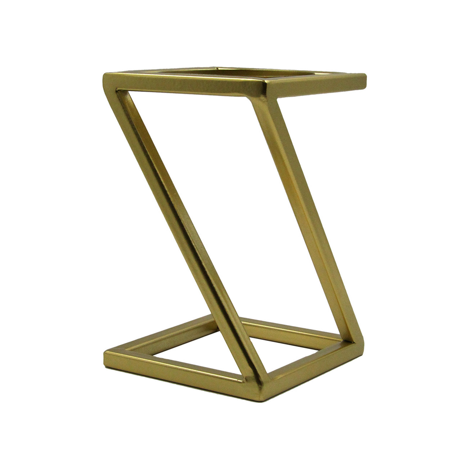 Геометрия свеча держатель Z Shape Metal Candlestic