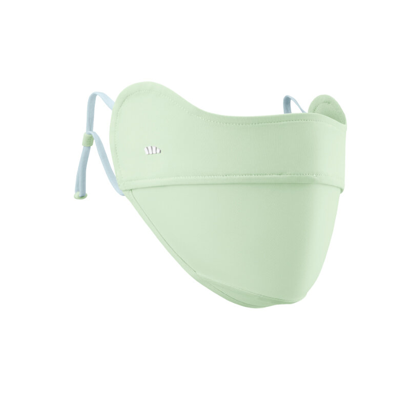 Маска для лица унисекс BENEUNDER солнецезащитная, light grass green-baby blue, охлаждающий эффект