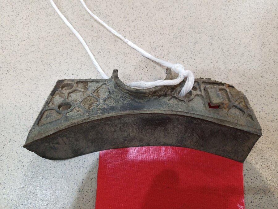 Брызговик задний левый от Mercedes-Benz S-Class W220 1998-2005