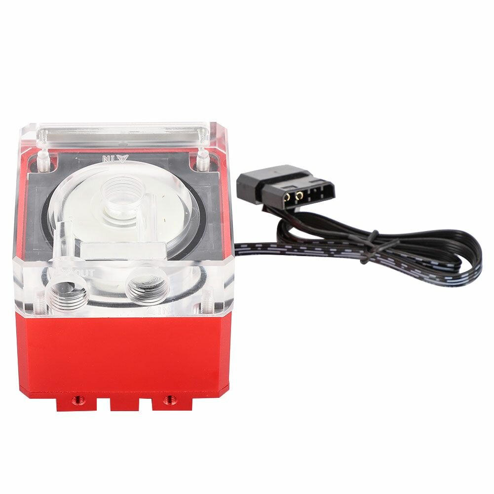 Помпа СЖО 800 л/ч, 3000 об/мин, напор 3.5 м, цвет красный