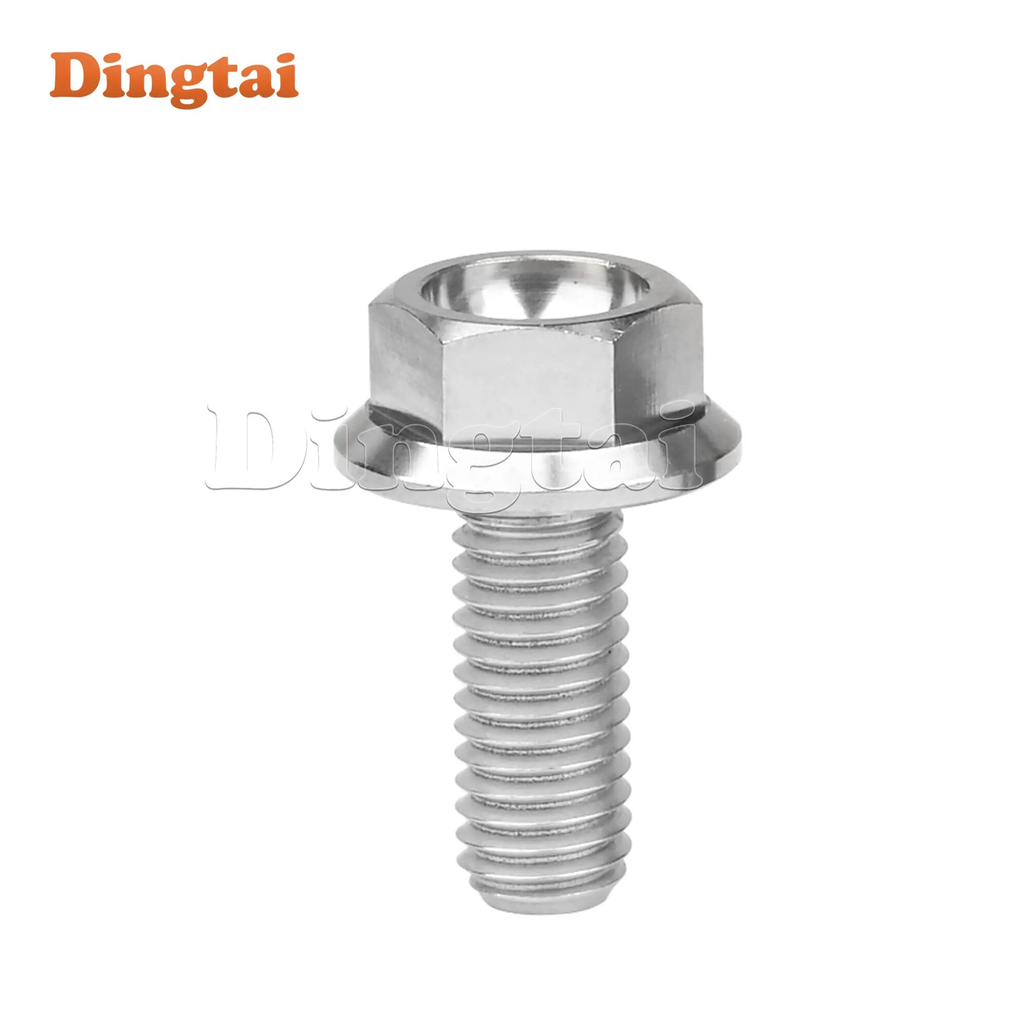 Dingtai титановый фланцевый болт M8X15/20/25/30/35/40/45/50/55 мм Titanium, 20mm