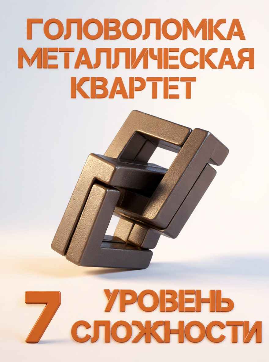 Головоломка металлическая