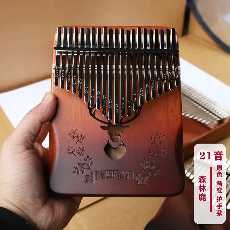 Калимба, пианино для большого пальца, 21 нота, пятипальцевое пианино для начинающих, музыкальный инструмент для девочек, калимба, пианино для большого пальца, оригинал