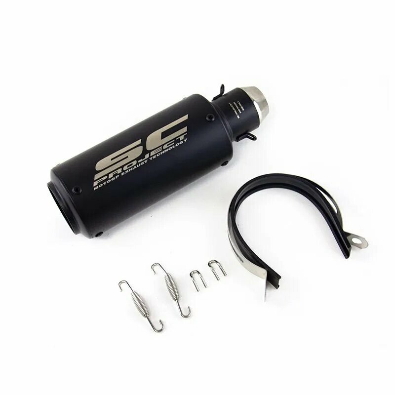 Труба выхлопная, длина 245 мм арт. XMM-0021-Black-245MM