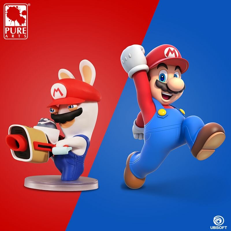 PureArts & Mario Rabbids , Игрушки, коллекция скульптур