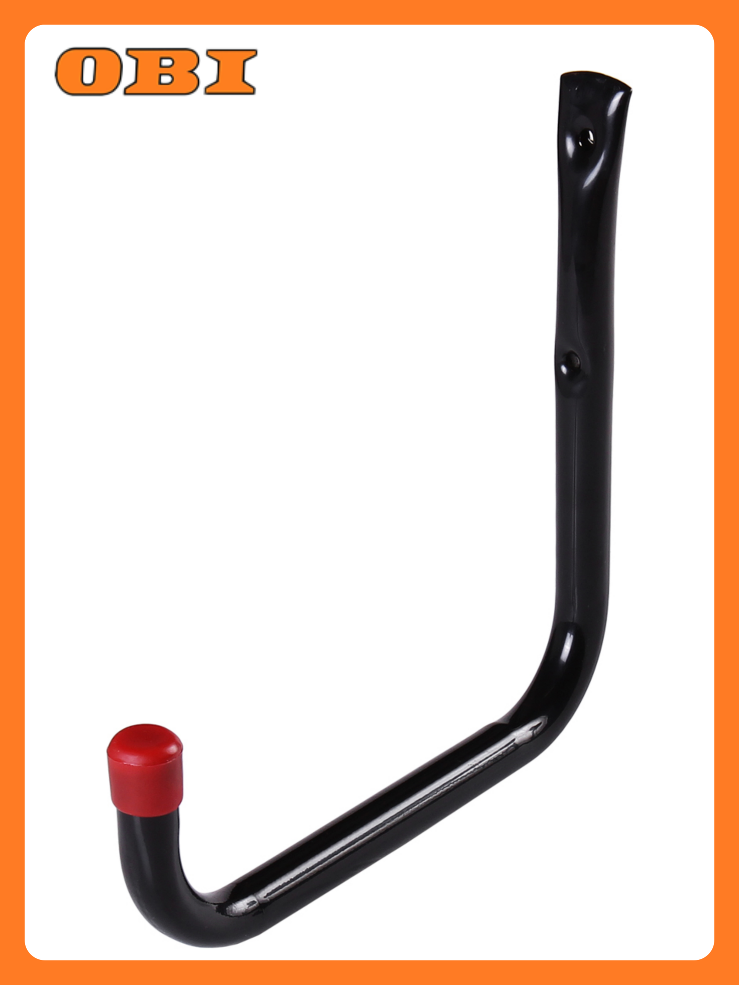 Крючок Larvij L20, сталь, черный, максимальная нагрузка 30 кг