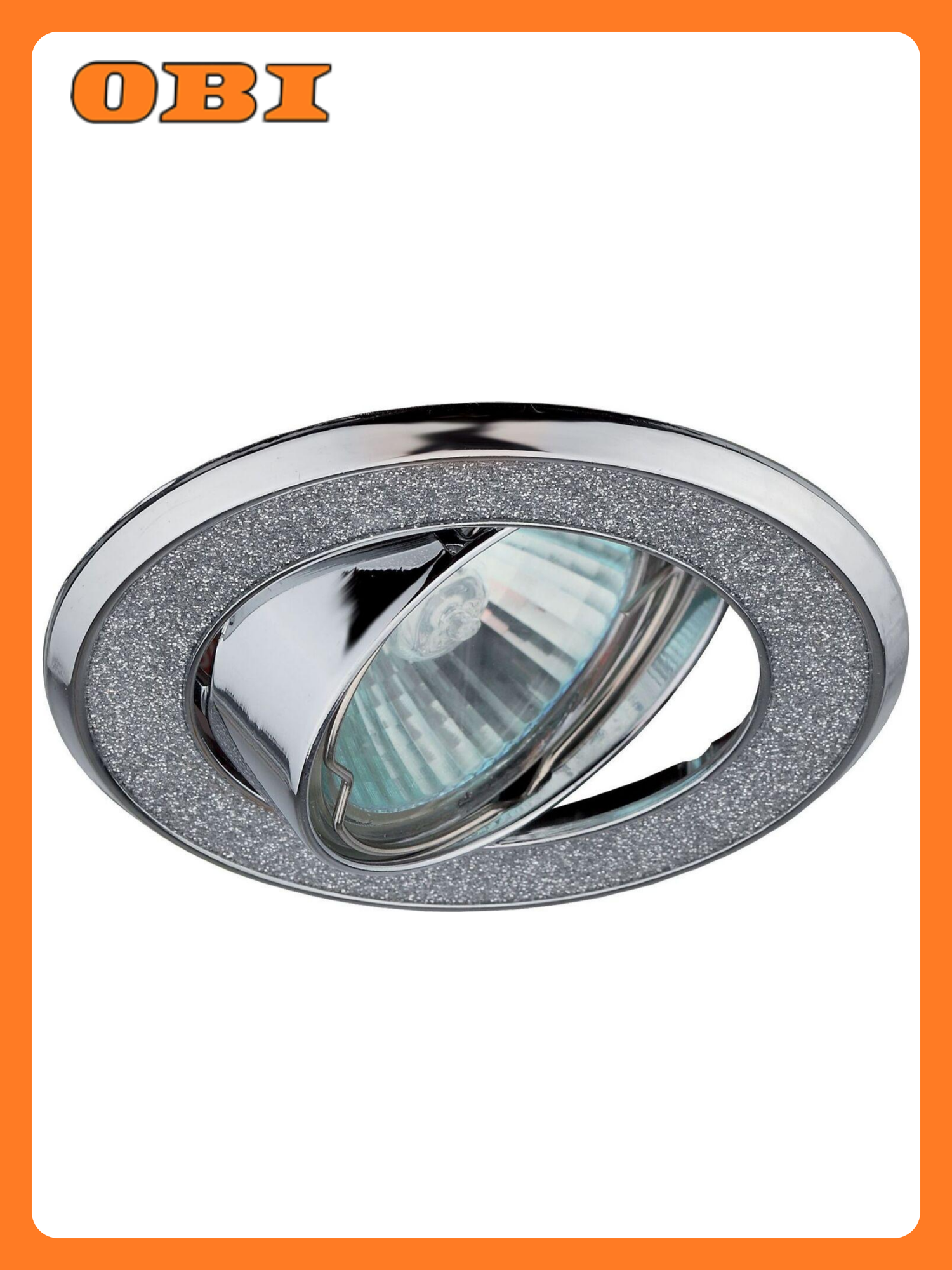 Встраиваемый светильник ЭРА, C0043759, цоколь GU5.3, круглый