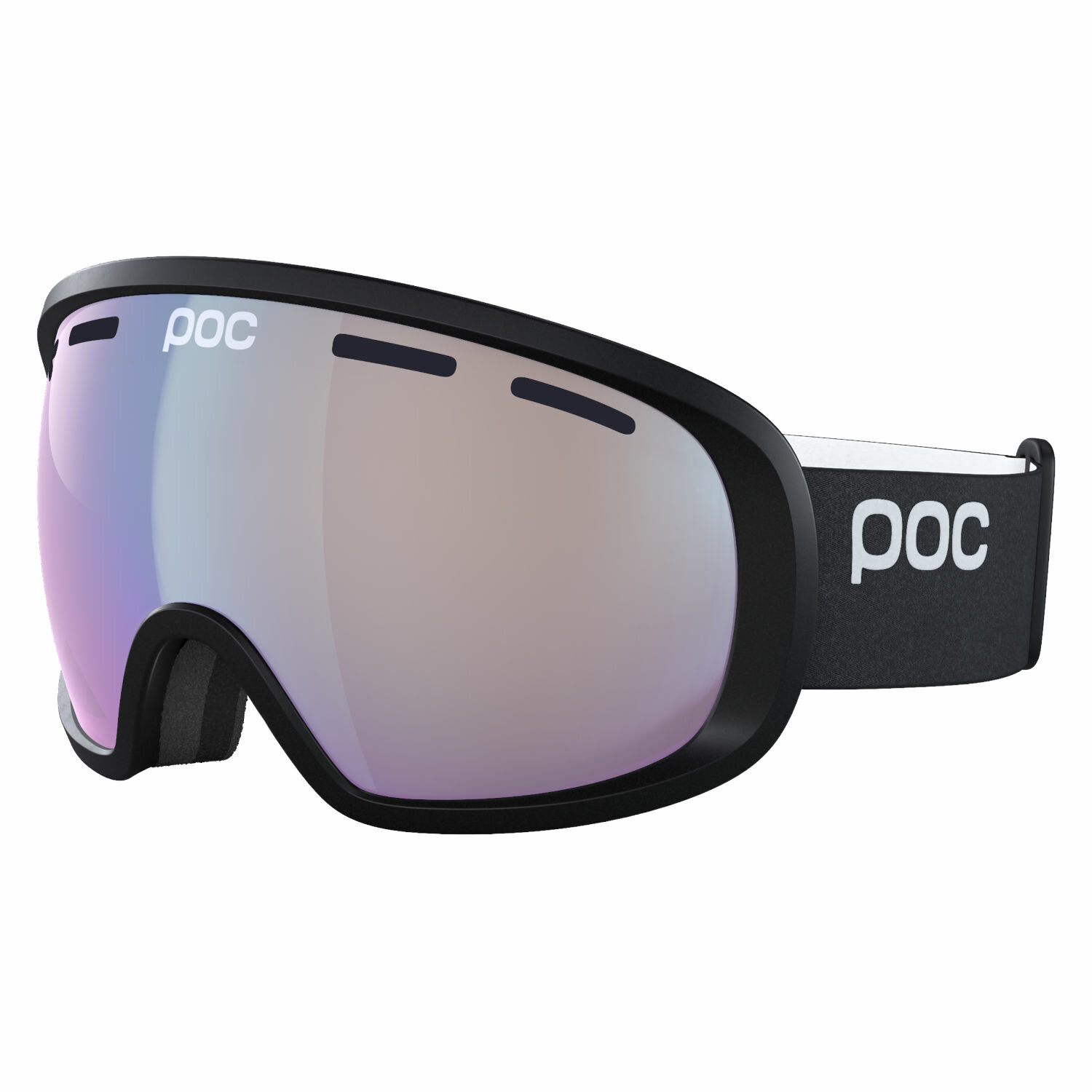 Маска горнолыжная POC Fovea Photochromic Uranium Black/Changeable Sky Blue S1-S3