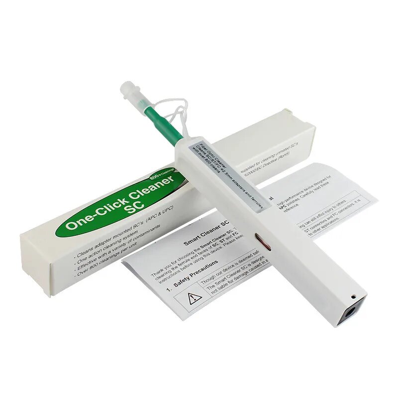 Волоконно-оптический очиститель Pen One click очиститель для FC SC ST One Click очиститель 2,5 мм универсальный разъем