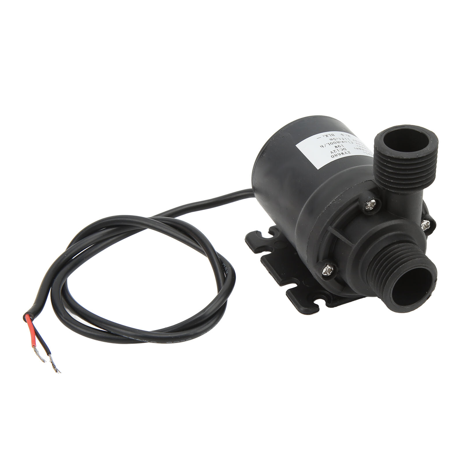 Бесщеточный водяной насос DC12V, высота подъема 16,4 фута, I68, водонепроницаемый, малошумный, погружной, для фонтанов, бассейнов и аквариумов.