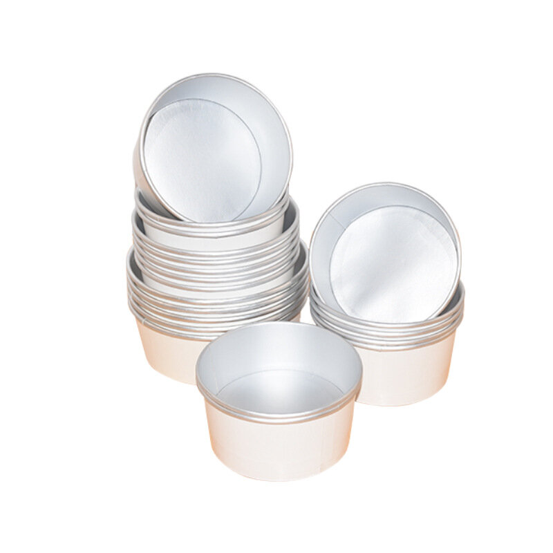 Оптовая упаковка для обеда на вынос, одноразовая, из крафт-бумаги, набор из четырех предметов, многосекционная бумажная коробка для обеда