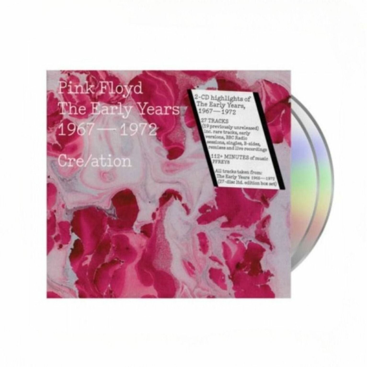 Музыка CD Pink Floyd - Cre/ation-The Early Years 1967-1972 , 2 x CD, Compilation