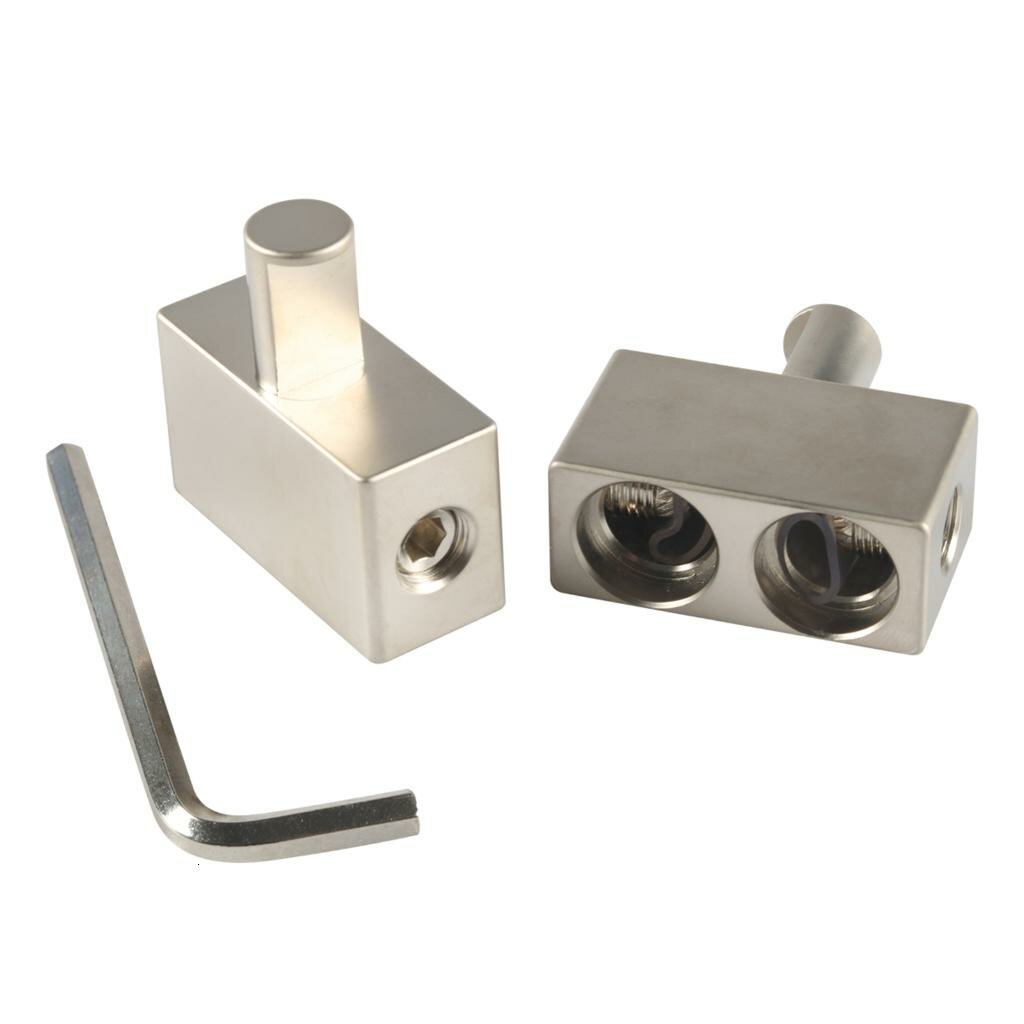 Автомобильный усилитель мощности с клеммами 1/0 AWG, Двойное отверстие