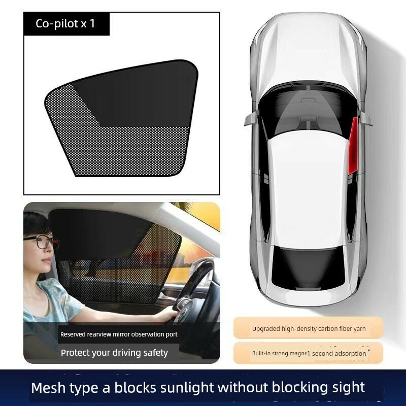 Солнцезащитный экран для автомобиля, шторка для конфиденциальности на окна, магнитная автомобильная шторка,