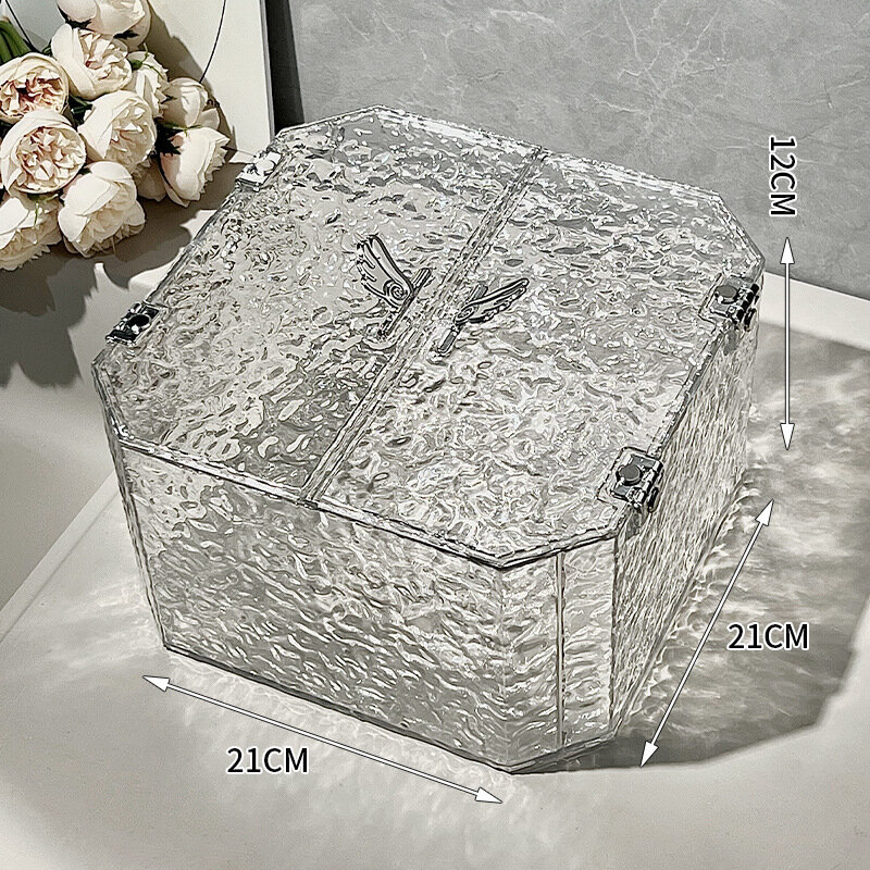 Коробка для хранения аксессуаров для волос интернет-знаменитостей, заколки, резинки для волос, ободки, ювелирная коробка для девочек, резинки для волос, ободки, заколки для волос, настольные