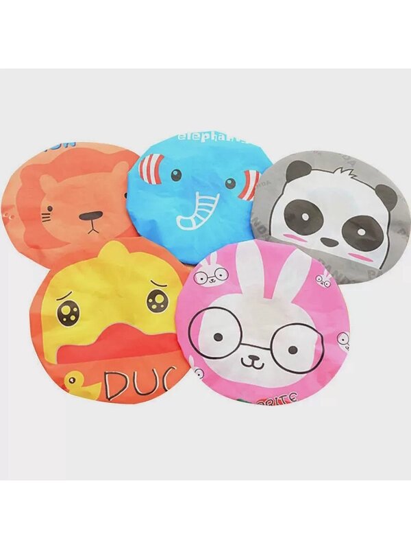 Шапочка для душа водонепроницаемая, многоразовая